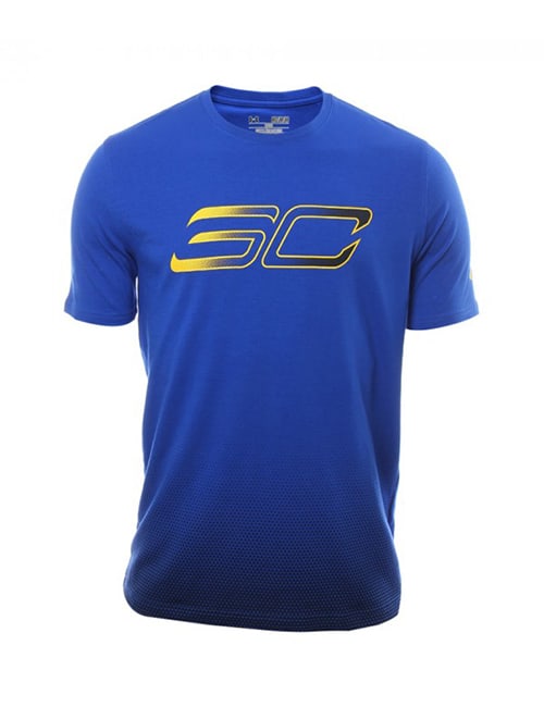 SC30 FADED LOGO TEE-RYL/MDN/TX a la venta en la tienda de viva basquet ...