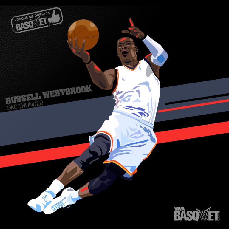 Westbrook Wallpaper | Viva Basquet