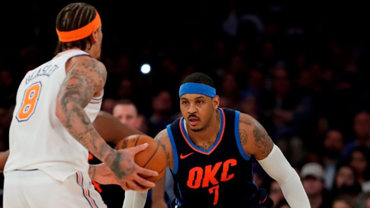 Ovacionaron a Melo y ganaron los Knicks | Viva Basquet