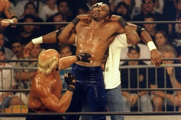 Dennis Rodman y Karl Malone en las luchas | Viva Basquet