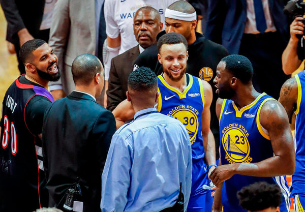 Drake, Steph Curry y Draymond Green fueron castigados por Steve Kerr ...